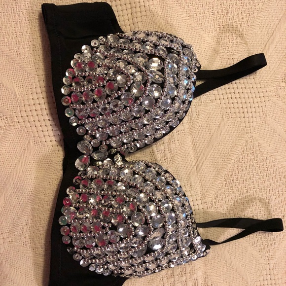 Intimates & Sleepwear | Blinged Bra | Poshmark